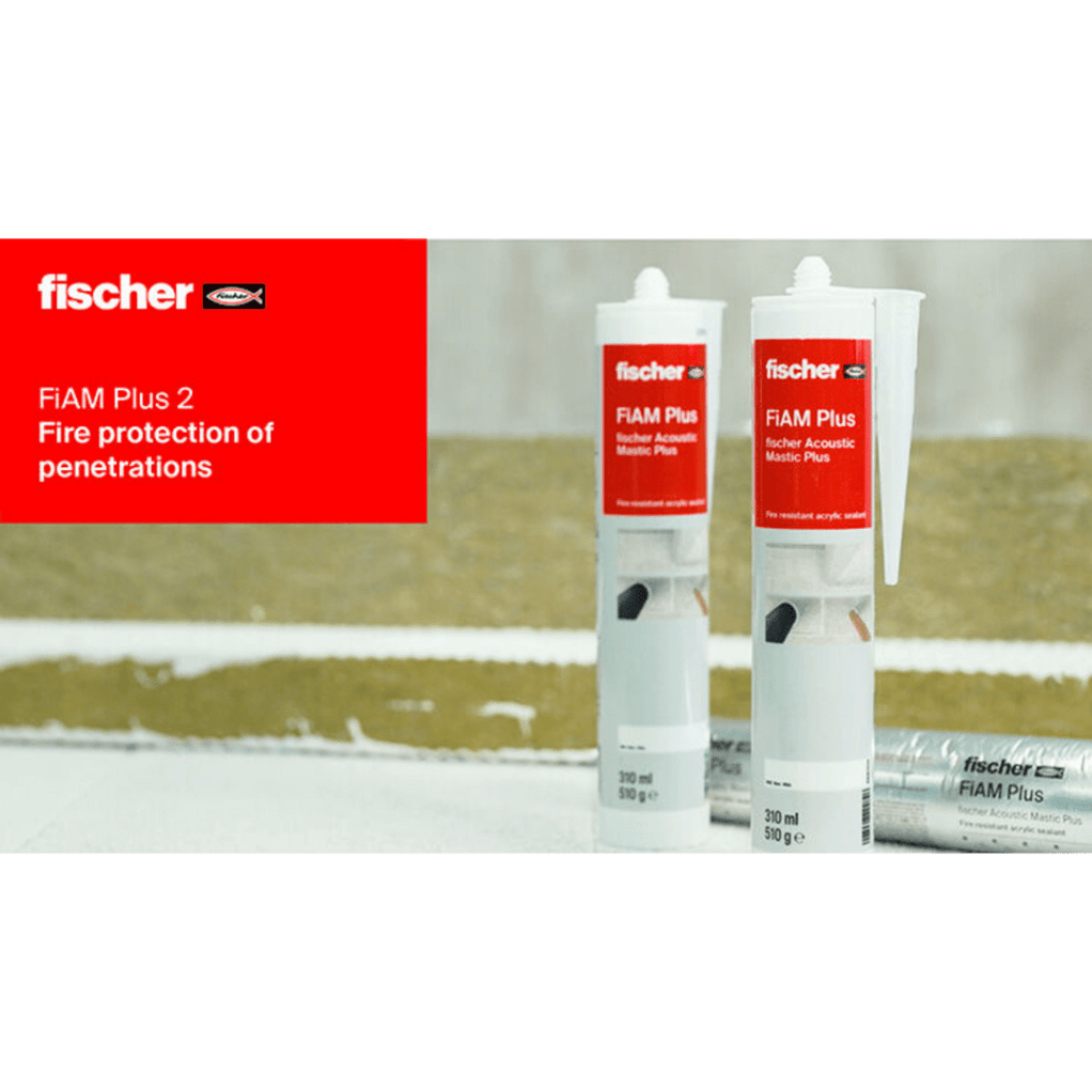 Masilla Intumescente Acrílica FIAM Plus | fischer — fischer Shop